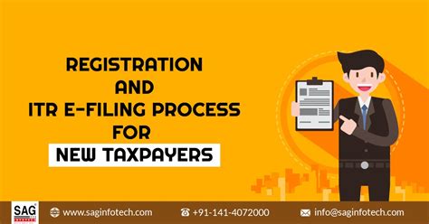 ITR Registration And Tax E Filing Process On New 2 0 Portal