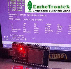 ESP LED Blinky Example EmbeTronicX