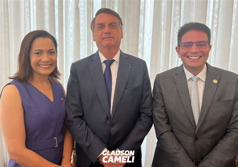 Gladson Se Encontra Com Bolsonaro E Diz Que Vai Lutar Para Que