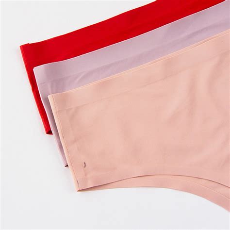 Large Womens Underwear Traceless Sports Bikini Shorts Fitness Tight T