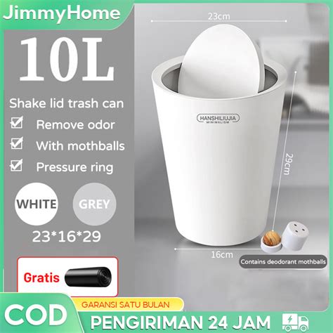 Jual Tong Sampah 10l Tempat Sampah Besar Tong Sampah Aesthetic Tempat