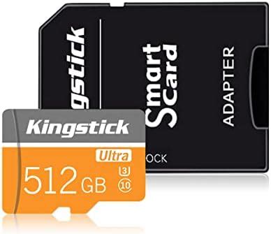 Carte Micro SD Go Carte TF Carte mémoire Haute Vitesse Go avec Adaptateur pour la