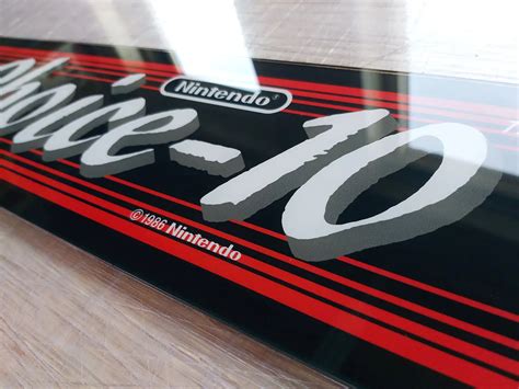 Playchoice 10 Marquee Arcade Art Repro