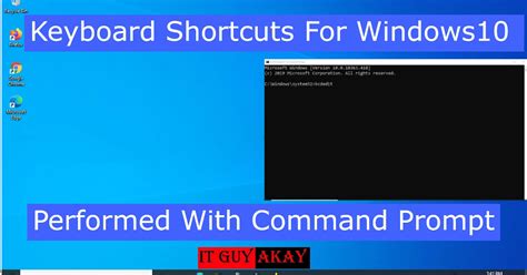 Shortcut Keys In Windows 10 For Command Prompt Cli