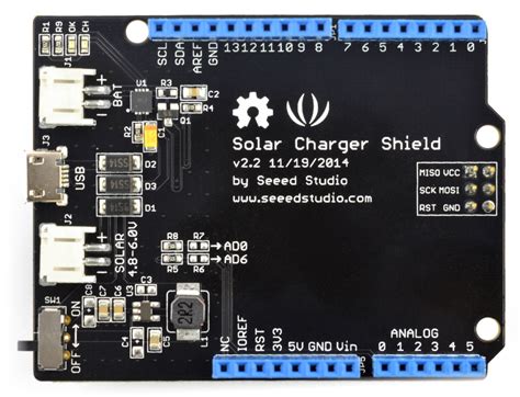 Solar Charger Shield V Nak Adka Dla Arduino Sklep Botland