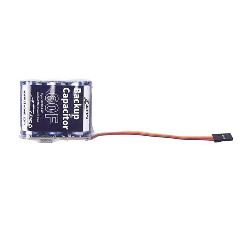 Ztw Power Capacitor Buffer Bec Backup 60f 6v84v 25a For Rc Helicopte
