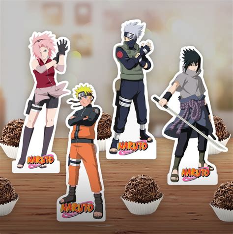 Display De Mesa Naruto Sakura Sasuke Kakashi Elo