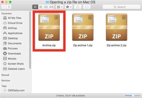 How To Zip And Unzip Files On Mac For Free