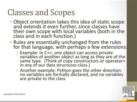 Chapter 3 Names Scopes And Bindings Ppt Download