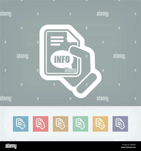 Info Button Icon Stock Vector Image And Art Alamy