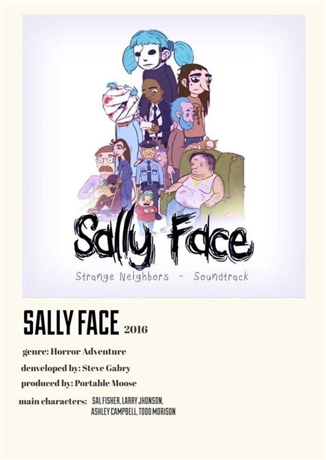 Pin Em Sally Face