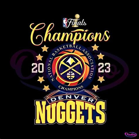 Artstation 2023 Nba Denver Nuggets Champions Png Silhouette Files