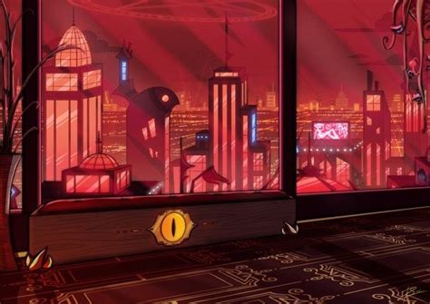 Artstation Hazbin Hotel Niffty Into Backgrounds