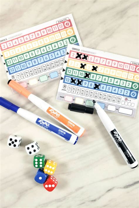 How To Play Qwixx Rules 10 Dice Game Variations A Mom S Take