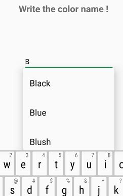 Android Auto Complete Textbox And How To Create It Geeksforgeeks
