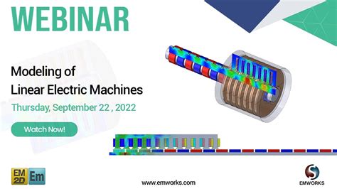 [webinar] Modeling Of Linear Electric Machines Youtube