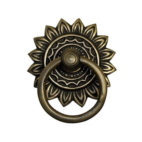 Gado Gado Hrp6026 Ring Pulls 3 Inch Diameter Unlacquered Antique Brass