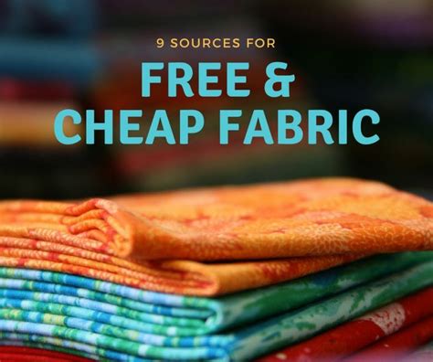 9 Sources For Free And Cheap Fabric Ada Mae Designs