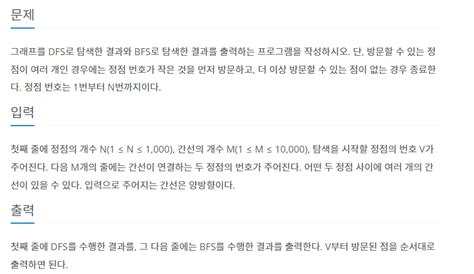 DFS와 BFS