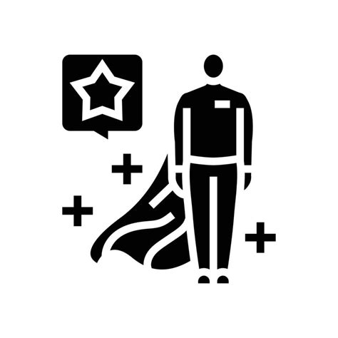 Professional Human Glyph Icon Vector Illustration 20376718 Vector Art