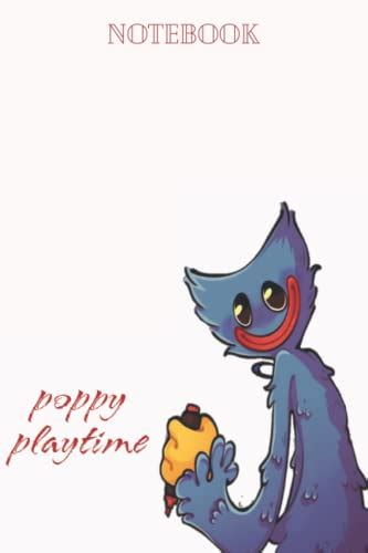 Poppy Playtime Lovers Notebook Huggy Woggy Notebook For Fans Poppy