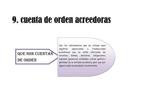 Cuáles son las cuentas de orden deudoras y acreedoras BenjaeLobo es