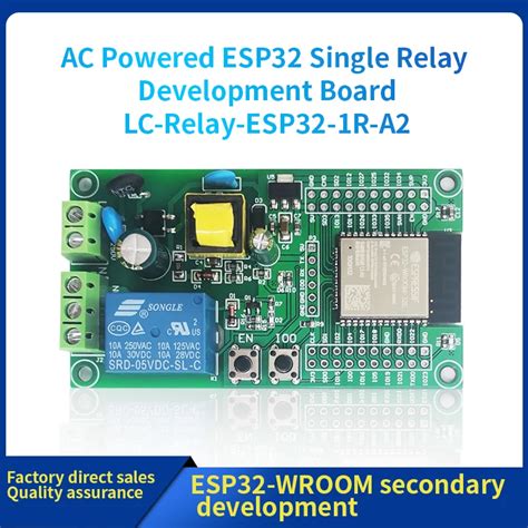 Relay Development Board Esp32s Automation Robot Ac Powered Esp32 Wifi Bluetooth Aliexpress