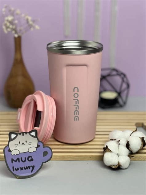 تراول ماگ دماسنج دار مدل Coffee