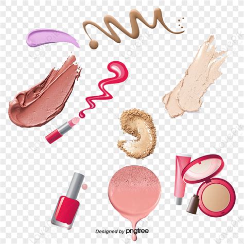화장품 일러스트 가름층 면제 단추 소재 립스틱 재료 Png 일러스트 무료 다운로드 Lovepik