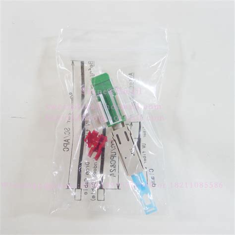 Original Huawei Green Sc Apc Port Optical Connector Cool Fiber Junction Cool Fiber Connector