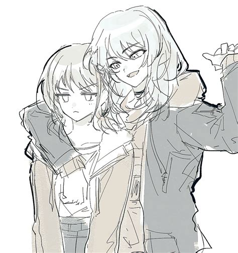 Iseri Nina And Kawaragi Momoka Girls Band Cry Drawn By Ddccmm Danbooru