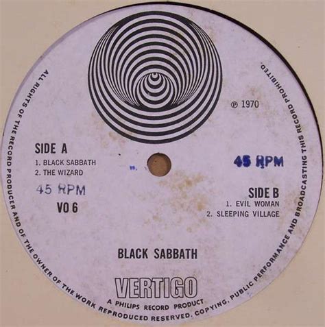 Black Sabbath Black Sabbath The Wizard Evil Woman Sleeping