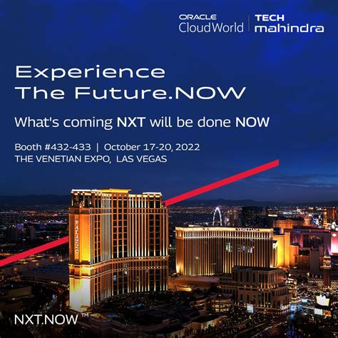 Tech Mahindra On Linkedin Cloudworld2022 Hcm Oraclecloud Nxtnow