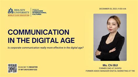 Chi Bui On Linkedin Hoasenuniversity Digital Workshop