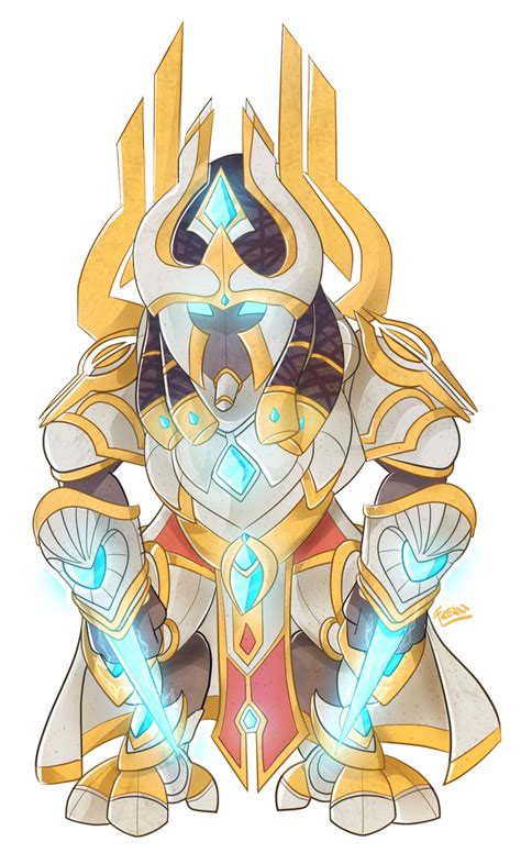 Starcraft Artanis Chibi By Freamm On Deviantart