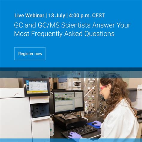 Faris Ahmed On Linkedin Gc And Gcms Scientists Discuss And Answer Your Most Frequently Asked
