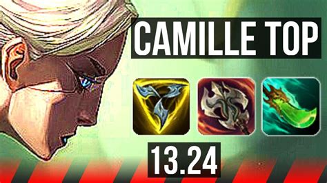 Camille Vs Riven Top 10 Solo Kills 1000 Games Legendary Euw