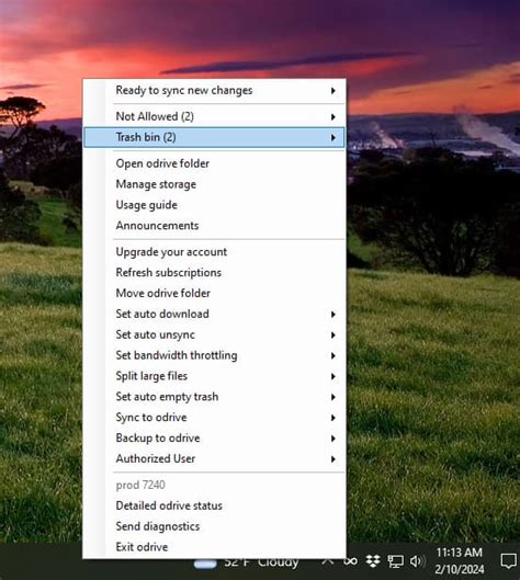 Trash Bin No Longer Works Troubleshooting Odrive Forum