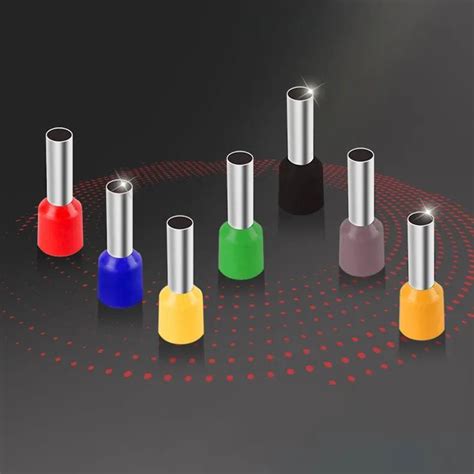 Twin Cord End Cable Assorted Terminal Lugs And PVC Insulated Bootlace