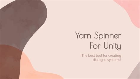 YarnSpinner In Unity YouTube