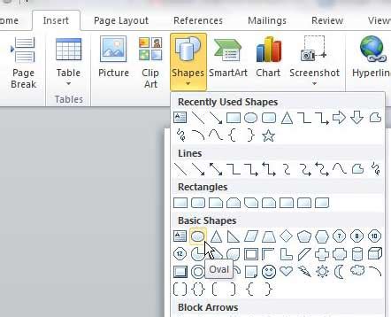 How To Draw A Circle In Word Solve Your Tech
