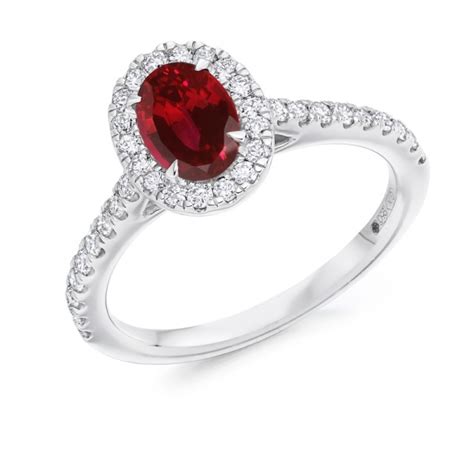 Ruby Diamond Wedding Ring Sets