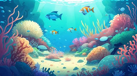 Kartun Lautan Dunia Bawah Laut Laut Underwater Cartoo Vrogue Co