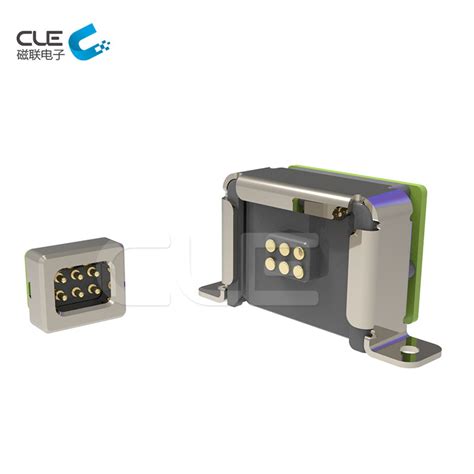 6 Pin Electrical Connector Magnetic Power Cable Connector