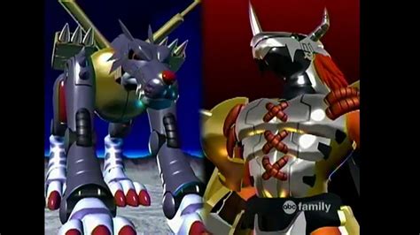 Wargreymon Vs Metalgarurumon Full Fight Digimon Youtube