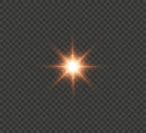 Premium Vector Red Glow Light Effect With Bright Rays The Star