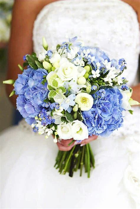 White Hydrangea Bridesmaid Bouquet