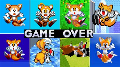 Evolution Of Tails Death Animations And Game Over Screens 1992 2023