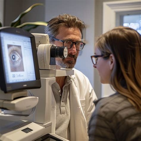 Free Eye Exam Process Image Optometrist Patient Eye Download At