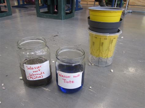 Experimente Rund Ums Wasser Glockenbergschule Hollenstedt